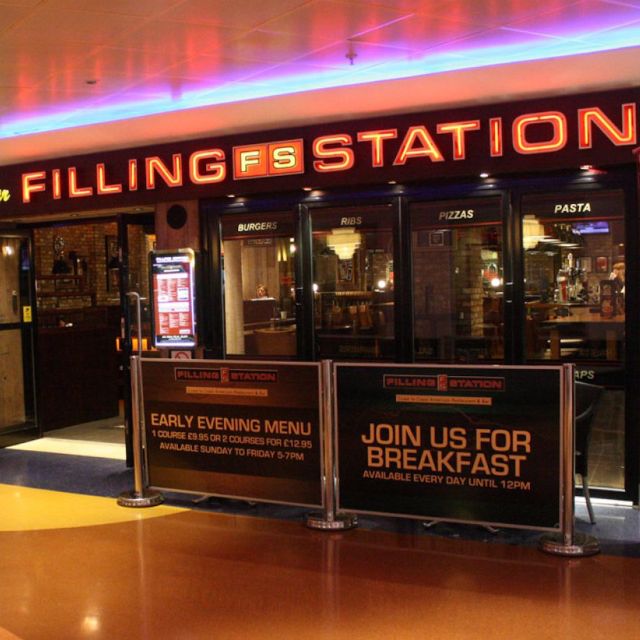 Filling Station - Omni Centre - Updated 2024, American Restaurant in ...
