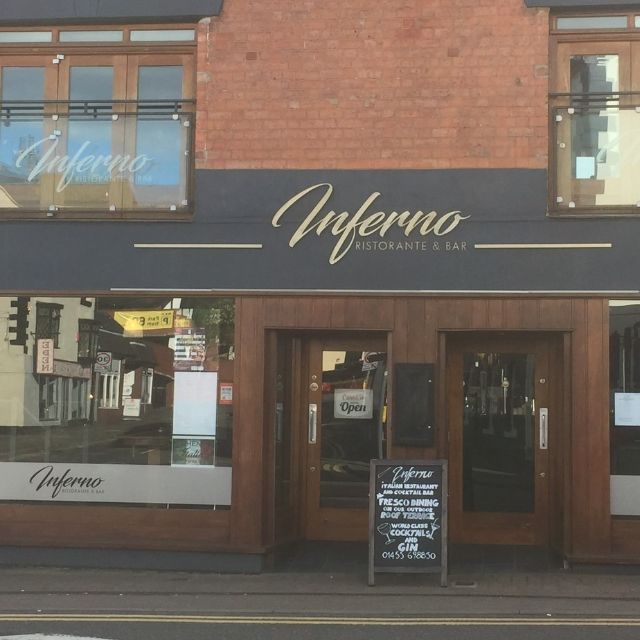 Inferno Restaurant & Bar - Updated 2024, Italian Restaurant in Hinckley ...