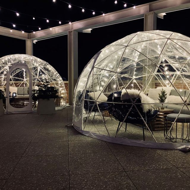 The Lost Square Winter Igloos - Updated 2025, American Restaurant in ...