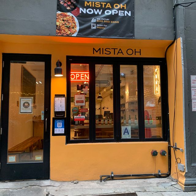 Mista Oh Restaurant - New York, NY | OpenTable