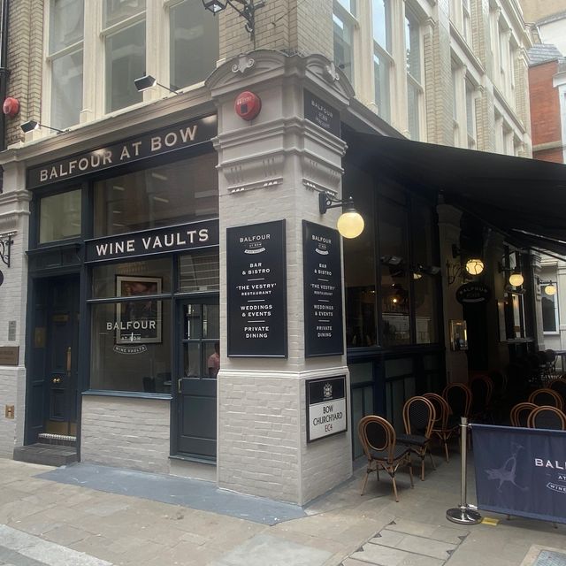 Balfour at Bow Wine Vaults Restaurant - London, | OpenTable