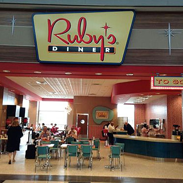 Ruby's Diner - D Gates at Harry Reid International Airport Restaurant ...