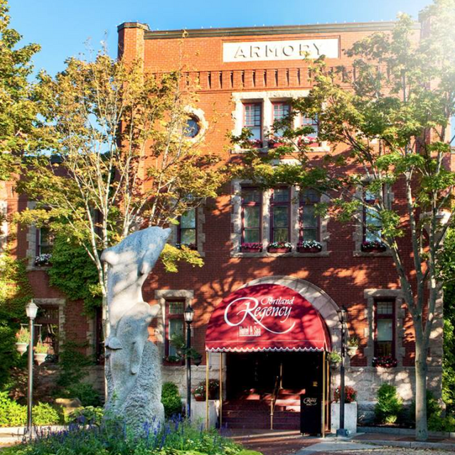 The Armory Lounge, at The Portland Regency Hotel & Spa Restaurant ...